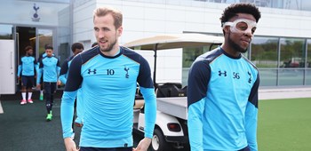 The Spurs players who wore masks | Tottenham Hotspur