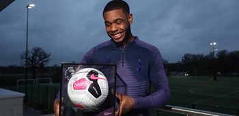 Tanganga collects unique memento of Premier League debut | Tottenham ...