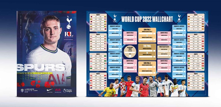 Free World Cup wallchart with Saturday’s matchday programme ...