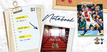Notebook - Southampton vs Spurs | Tottenham Hotspur