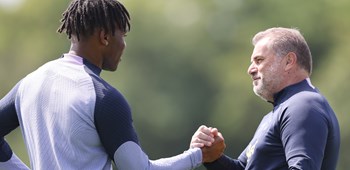 Gallery: Destiny takes part in first training session | Tottenham Hotspur
