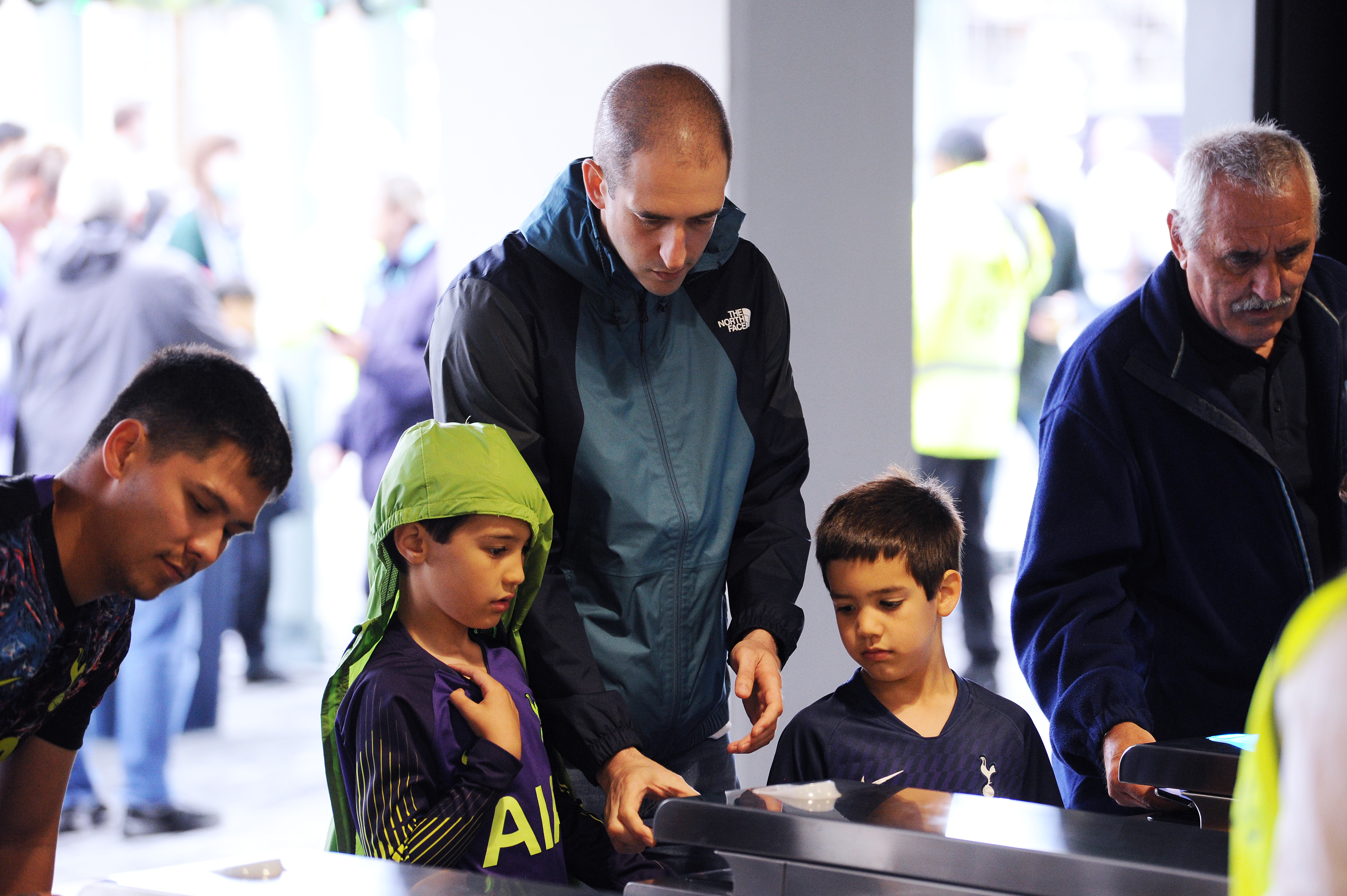 Entering the stadium | New Stadium | Tottenham Hotspur