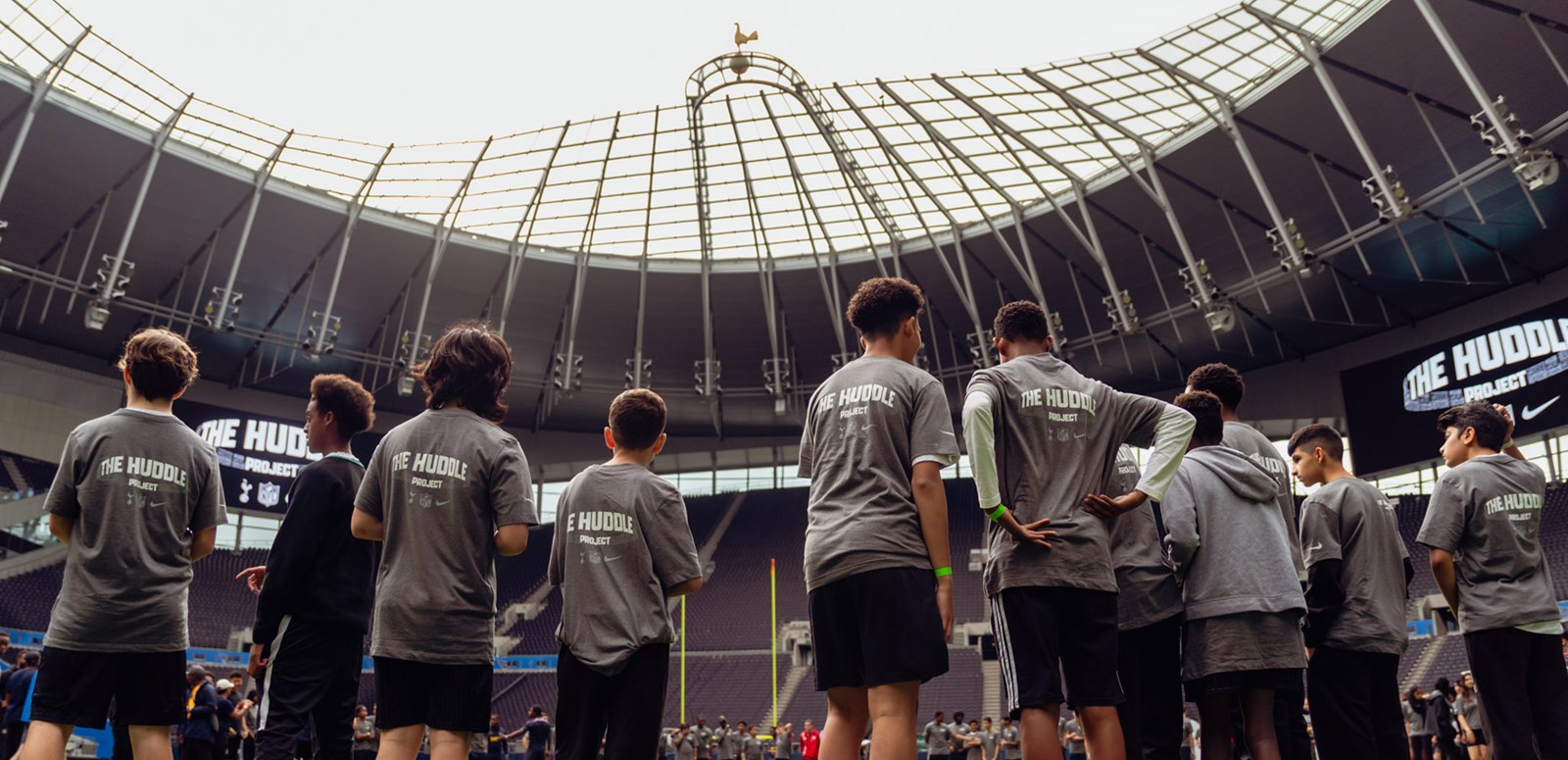 Tottenham Hotspur, the NFL and Nike announce The Huddle Project ...