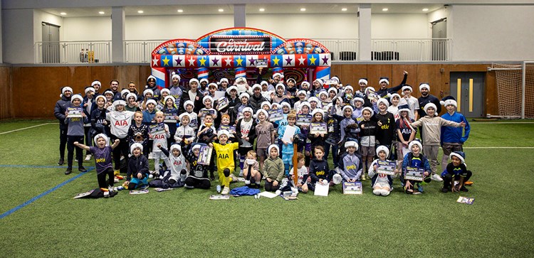 Festive fun at the One Hotspur Junior Christmas Party | Tottenham Hotspur