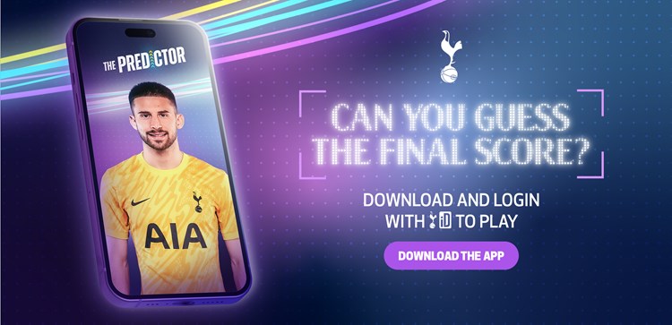 Play the Predictor this season | Tottenham Hotspur