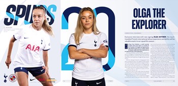 Spurs feels like home for Olga | Matchday programme exclusive ...