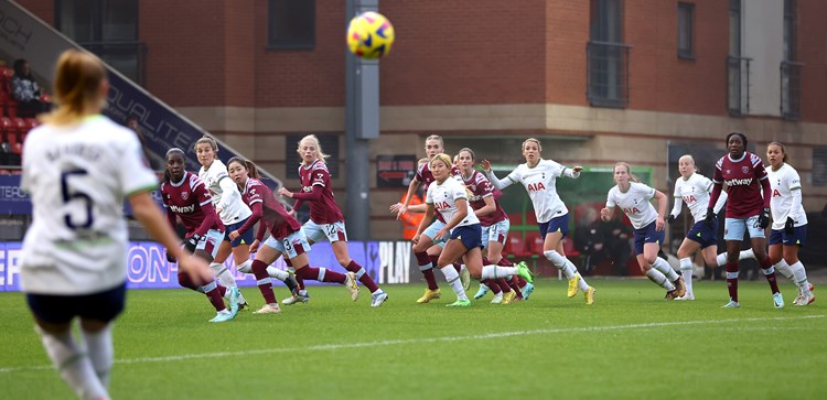 WSL: West Ham v Spurs - how to watch, team news, kit colours, key ...