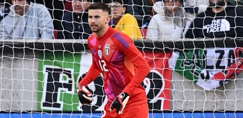 Vicario reacts to a realising his dream on the international stage ...