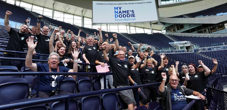 Fans take on unique stadium seating challenge to raise awareness of MND ...