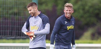 Gallery: Vicario’s first session | Tottenham Hotspur