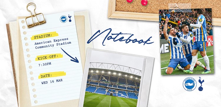 Notebook – Brighton v Spurs | Tottenham Hotspur